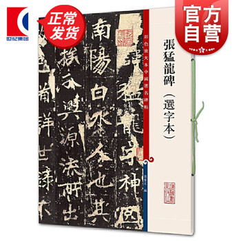 张猛龙碑（选字本） 彩色放大本中国著名碑帖 第七集辑 上海辞书出版社 孙宝文
