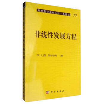 [按需印刷]非线性发展方程