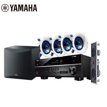 【雅马哈NS-IC800系列】雅马哈（Yamaha）NS-IC800系列 音箱 5.1声道吸顶式家庭影院 背景音乐蓝牙音响（7件套）HTR ...