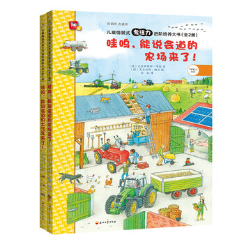 儿童情景式专注力进阶培养大书（全两册）