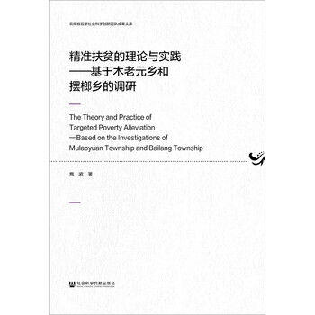 精准扶贫的理论与实践：基于木老元乡和摆榔乡的调研