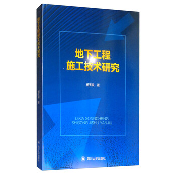地下工程施工技术研究  建筑 书籍