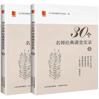 30个名师经典课堂实录 图书