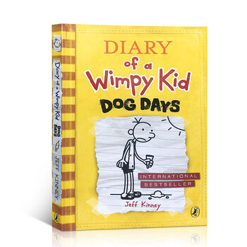 小屁孩日记Diary of a Wimpy Kid4: Dog Days英文原版分级阅读章节书