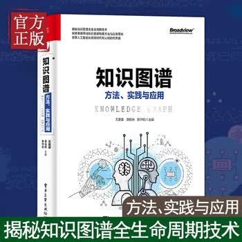 正版 知识图谱方法实践与应用 知识图谱构建与应用实战技能知识存储知识图谱推理机器学习基础入门自然语言