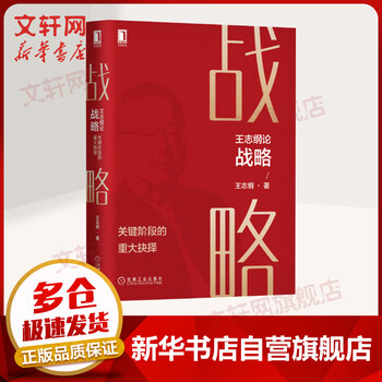 【正版包邮】王志纲论战略：关键阶段的重大抉择 图书