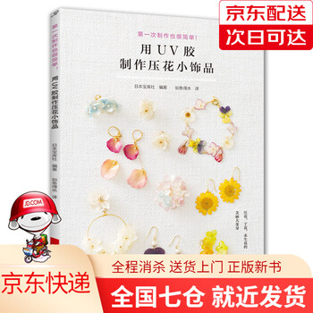 正版新书用UV胶制作压花小饰品9787534991837