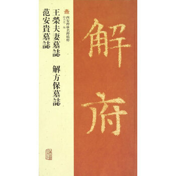 王榮夫妻墓誌解方保墓誌范安貴墓誌【正版图书 放心购买】