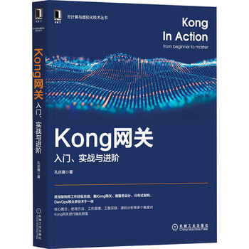 Kong网关 入门、实战与进阶 图书
