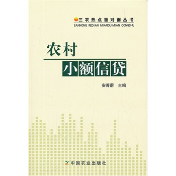 农村小额信贷 安菁蔚 中国农业出版社【正版图书】