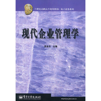 现代企业管理学 吴金法 电子工业出版社