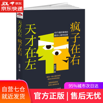 【正版图书】天才在左 疯子在右 祈莫昕 江西美术出版社
