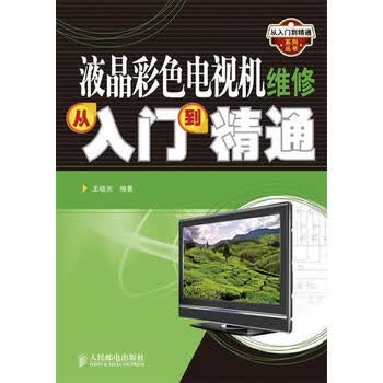 液晶彩色电视机维修从入门到精通 王晓东 编著【正版书】