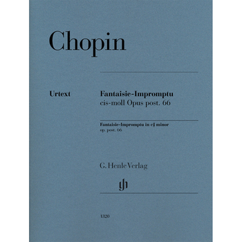 亨乐原版 肖邦升C小调即兴幻想曲 Chopin Fantaisie-Impromptu HN1320