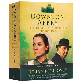 【瑕疵书】英文原版 唐顿庄园剧本 第2季 Downton Abbey Script Book 2  电视剧同名小说 英剧剧本 英文版电影原著小说书 进口英语书籍