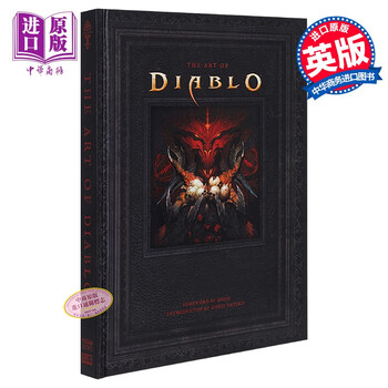 暗黑破坏神设定集 英文原版 The Art of Diablo 游戏设定集 