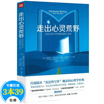 大众心理学 写着写着就好了 走出心灵荒野：用表达性写作摆脱孤独与迷茫 定价42