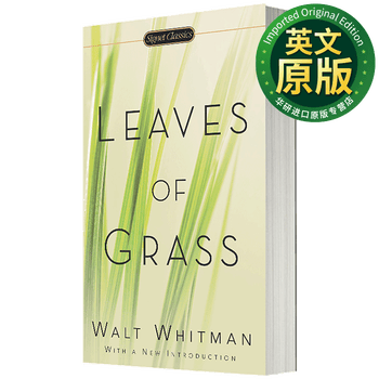 草叶集 英文原版 Leaves of Grass 惠特曼浪漫主义诗集