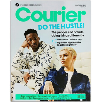 【单期可选】Courier Issue 英国创业文化商业杂志 2020/21年月刊 英文英语杂志 2021年6/7月合刊