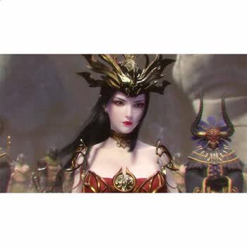 美杜莎女王海报墙贴卧室男生美女萧炎熏儿画斗破苍穹海报贴纸云韵 浅紫色 编号023 （pp背胶纸）45x30cm 拍2发4以此类推上不