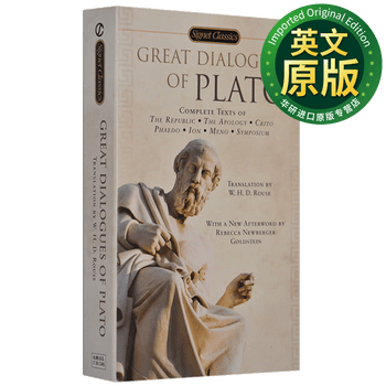 柏拉图对话录 英文原版 Great Dialogues of Plato