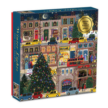 冬季灯箔拼图 Winter Lights Foil Puzzle 500 Piece P...