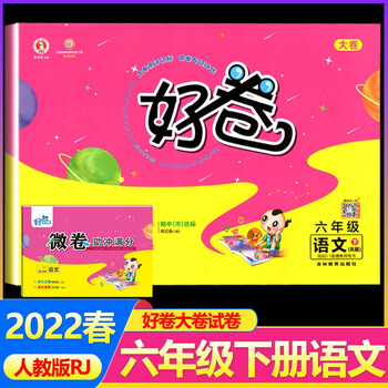 2022春荣德基好卷六年级下册语文 人教部编版 RJ 6年级下语文专项突破大卷同步达标小卷期末复习