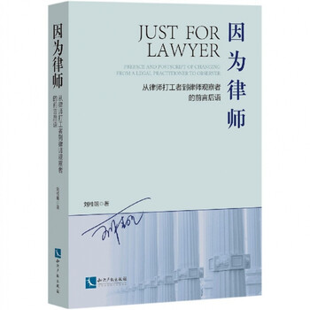 因为律师(从律师打工者到律师观察者的前言后语)