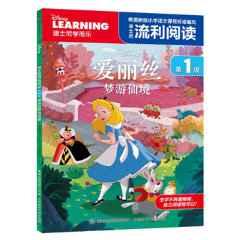 正版爱丽丝梦游仙境 注音美绘识字学习幼小衔接幼儿园小学一年级