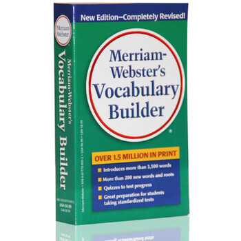 韦小绿 中商原版韦氏字根词根词典 Merriam Webster's Vocabulary Bu