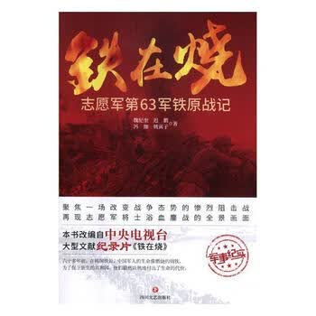 铁在烧:志愿军第63军铁原战记魏纪奎政治/军事9787541148644 纪实文学中国当代