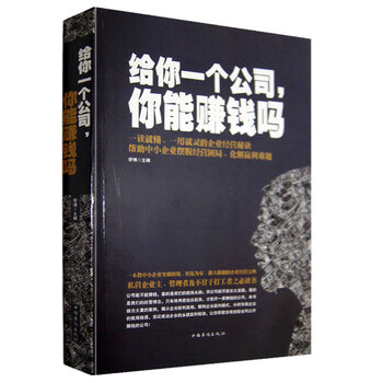 给你一个公司.你能赚钱吗如何避开陷阱 少走弯路 经济学书籍 企业管理书籍 人力资源 战略 品牌营销 