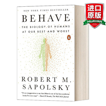 Behave 英文原版 行为 暴力 竞争 利他 人类行为背后的生物学 英文版 进口英语原版书籍 预售