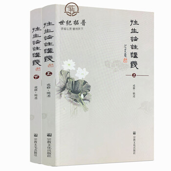 包邮正版 往生论注讲义（上下）无量寿经优婆提舍愿生偈注讲义 戒修法师 净宗五念门 宗教文化出版社