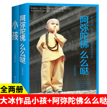 大冰作品集4册 大冰的书 小孩+阿弥陀佛么么哒+啊2.0+乖摸摸头2.0 大冰江湖故事系列 小孩+阿弥陀佛么么哒