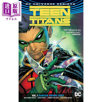 Teen Titans Vol. 1英文原版 DC宇宙重生：少年泰坦1