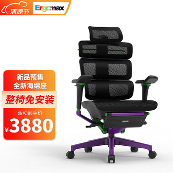 迩高迈思（Ergomax）Evolution2 PROMAX海绵座人体工学椅电脑椅电竞椅办公椅【定制】 海绵座 天使之谜+畅躺架【图片 价格 品牌 报价】-京东