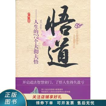 悟道：人生的72个大彻大悟 孙朦