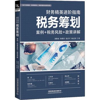 财务精英进阶指南 税务筹划 案例+税务风险+政策讲解 刘继承 等  书籍