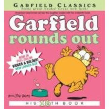 加菲猫-吃多了 英文 原版 加菲猫漫画 Garfield