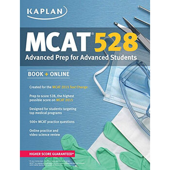 【】Kaplan MCAT Advanced 2015