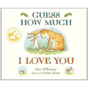 猜猜我有多爱你 英文原版 Guess How Much I Love You 低幼纸板书