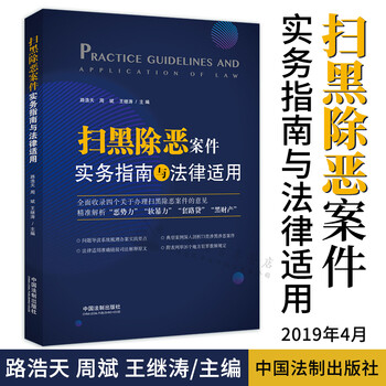 扫黑除恶案件实务指南与法律适用