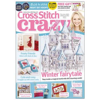 【包邮】【订阅】CROSS STITCH CRAZY 十字绣手工杂志 英国英文 年订13期原版