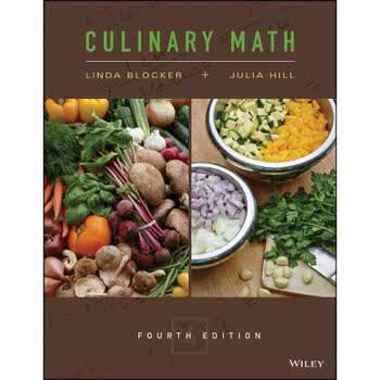Culinary Math, Fourth Edition [Wiley酒店管理]