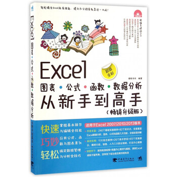 Excle图表公式函数数据分析从新手到高手(附光盘畅销升级版超值全彩)
