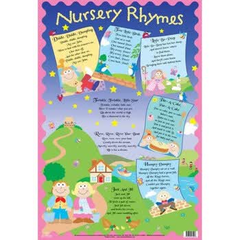 Nursery Rhymes Wall Chart