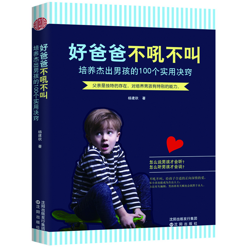 正版 好爸爸不吼不叫（培养杰出男孩的100个实用决窍）9787544187206
