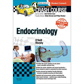 Crash Course Endocrinology: Updated Print + E-book edition
