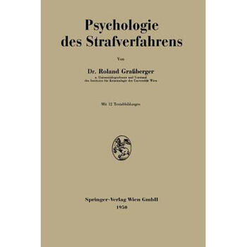 Psychologie Des Strafverfahrens